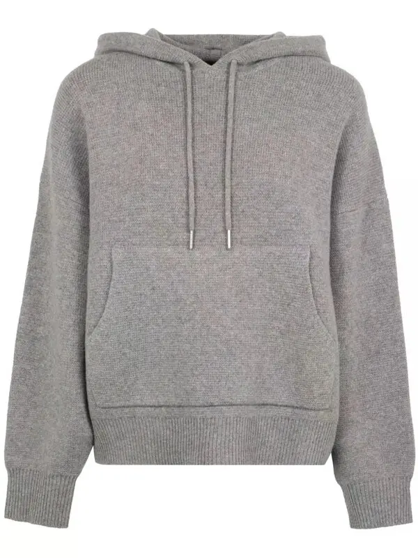NILI LOTAN Long-sleeve Wool Hoodie