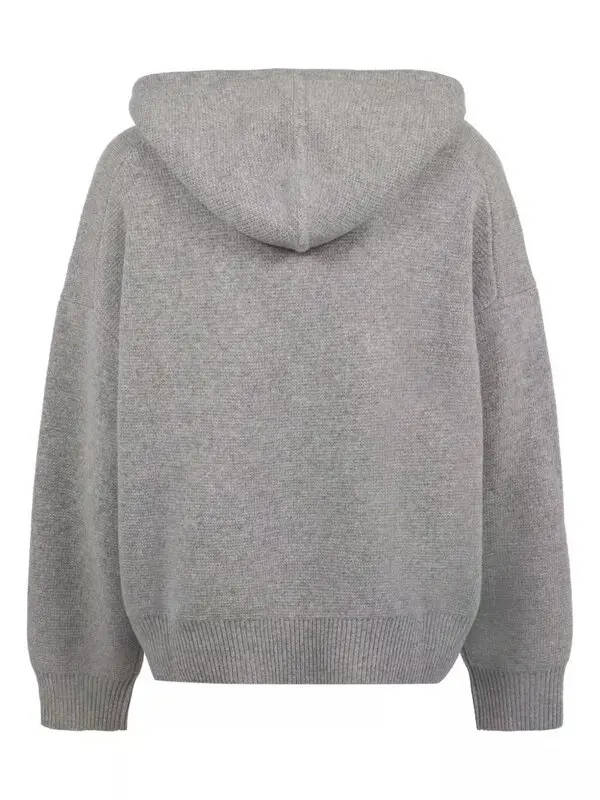 NILI LOTAN Long-sleeve Wool Hoodie