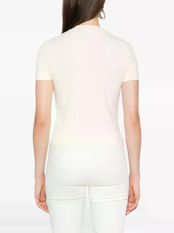 Jacquemus Logo Patch Cotton T-shirt