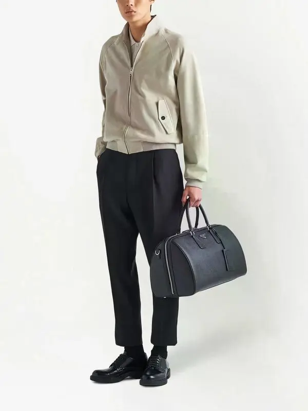 Prada Saffiano Leather Travel Bag