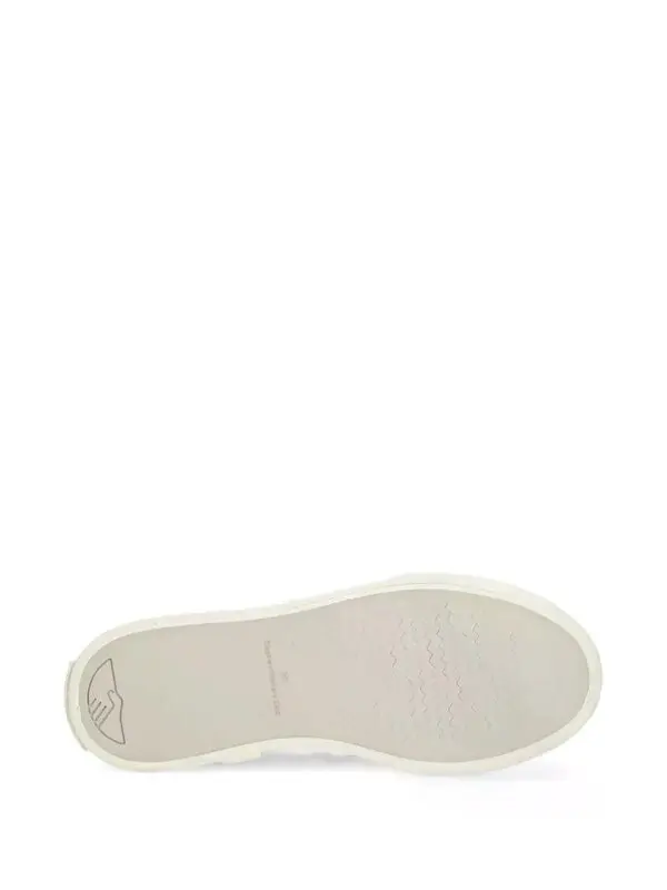 S.W.C STEPNEY WORKERS CLUB Logo Patch Slip-on Sneakers