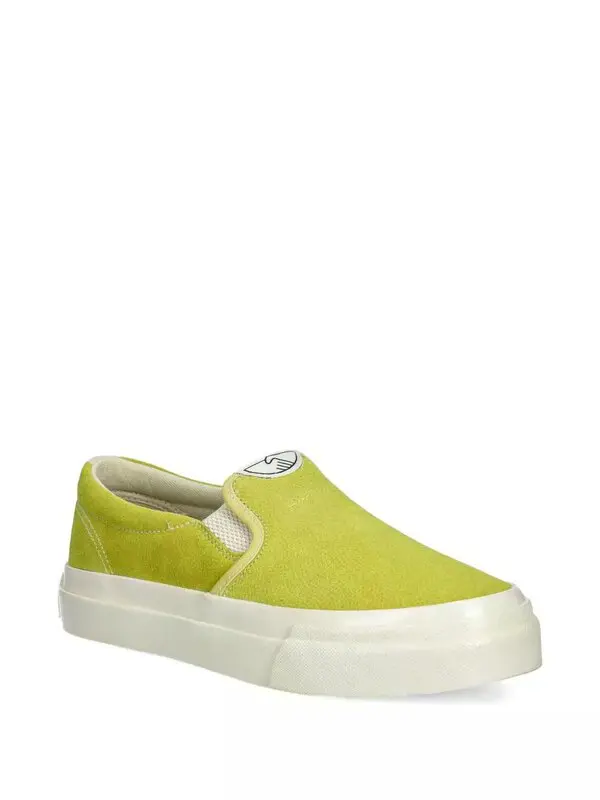 S.W.C STEPNEY WORKERS CLUB Logo Patch Slip-on Sneakers