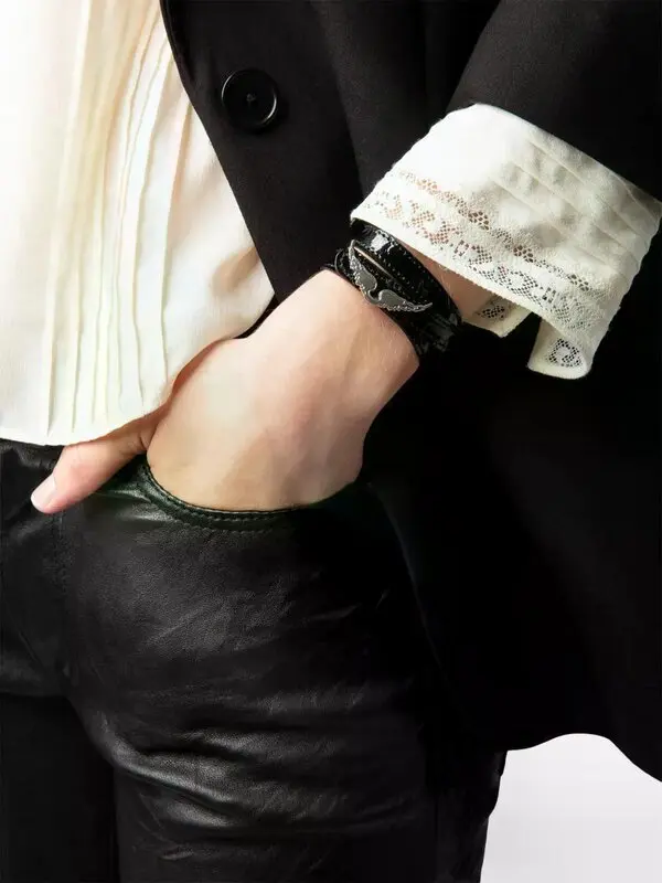 Zadig&Voltaire Rock Leather Bracelet