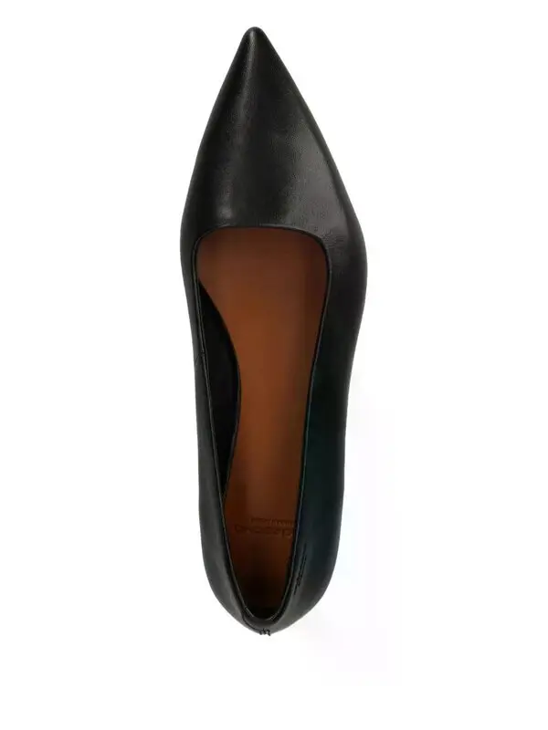 VAGABOND SHOEMAKERS Hermine Pointed-toe Leather Ballet Flats