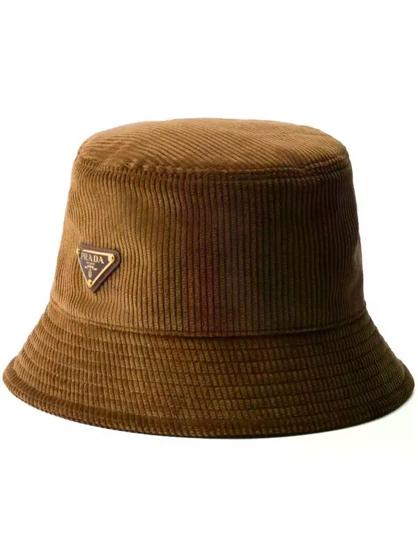 Prada Corduroy Bucket Hat