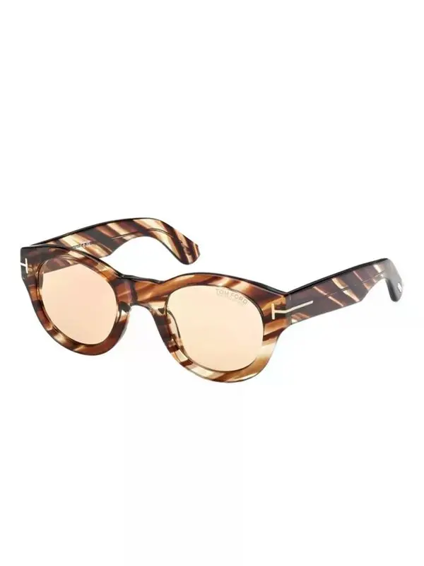 TOM FORD Tortoiseshell Sunglasses - Brown