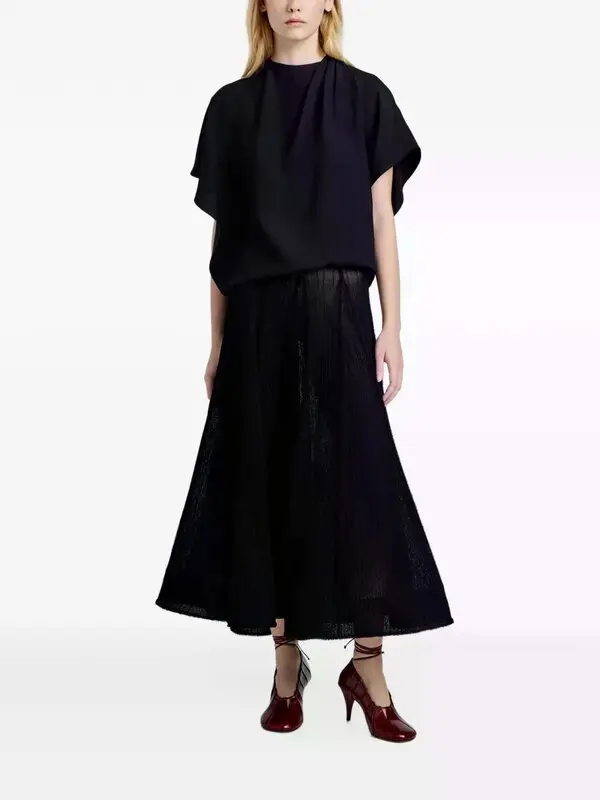Proenza Schouler Etta Blouse - Black