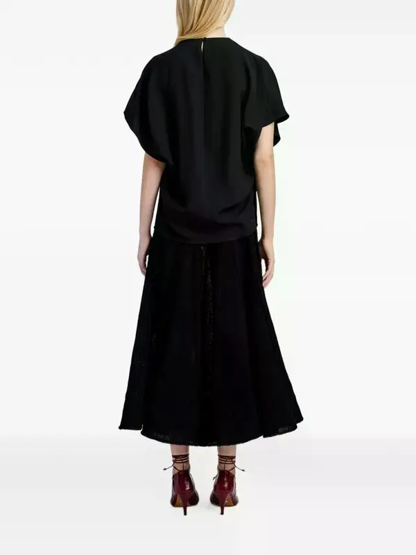 Proenza Schouler Etta Blouse - Black