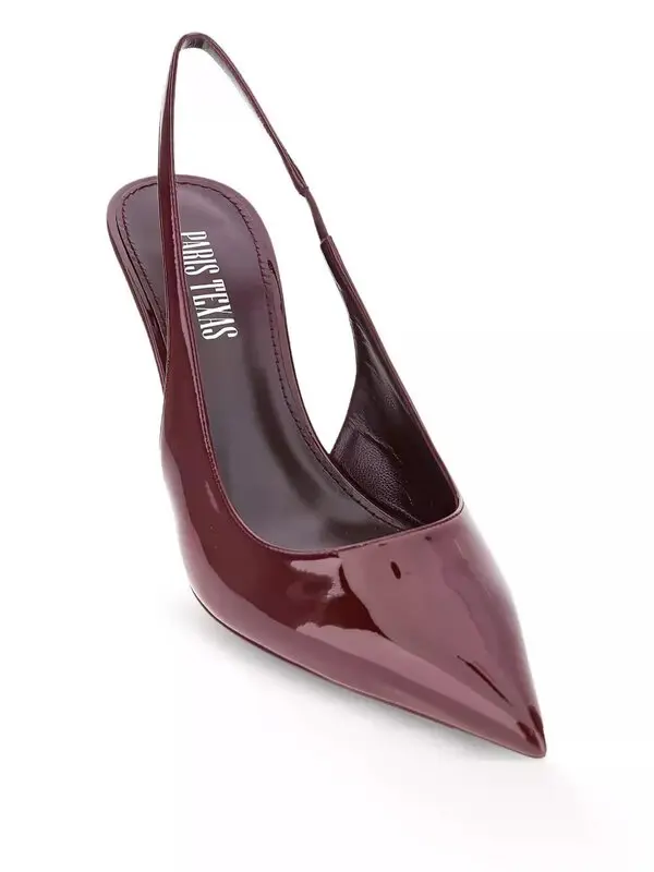 Paris Texas 70mm Lidia Slingback Pumps - Red