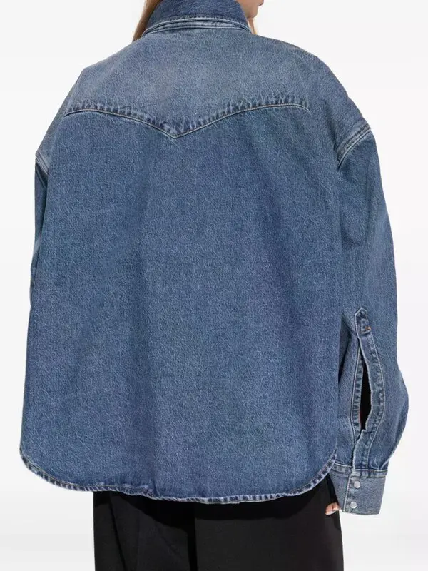 Vetements Button-fastening Denim Shirt