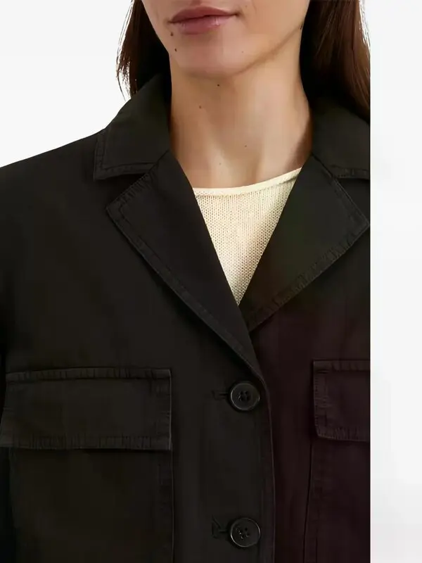 Marc O'polo Cropped Jacket With Notched Lapel