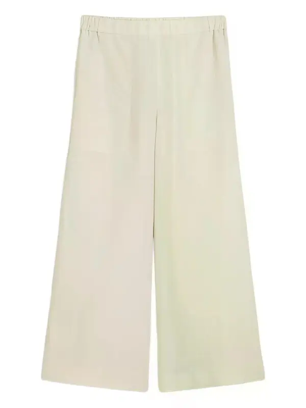Marc O'polo High-rise Wide-leg Trousers - Neutrals