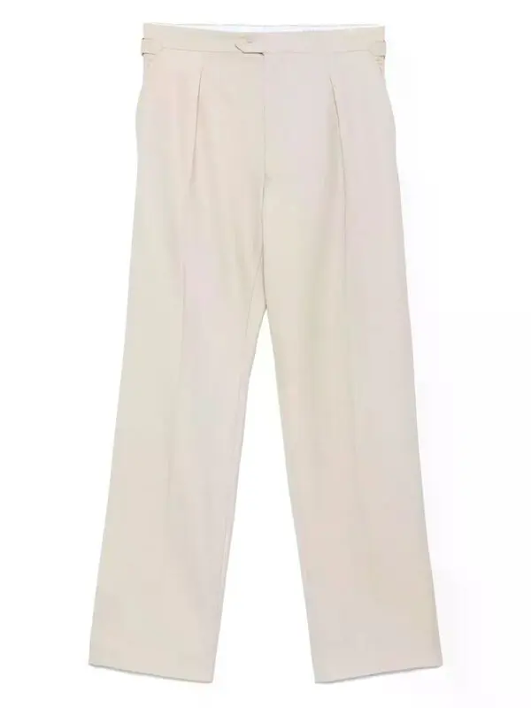 FURSAC Sand Beige Wool Trousers