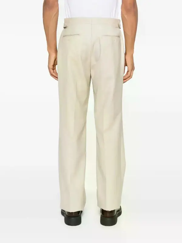 FURSAC Sand Beige Wool Trousers
