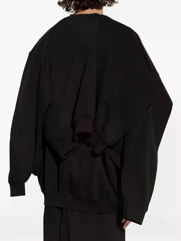 Vetements Layered Cotton Sweatshirt
