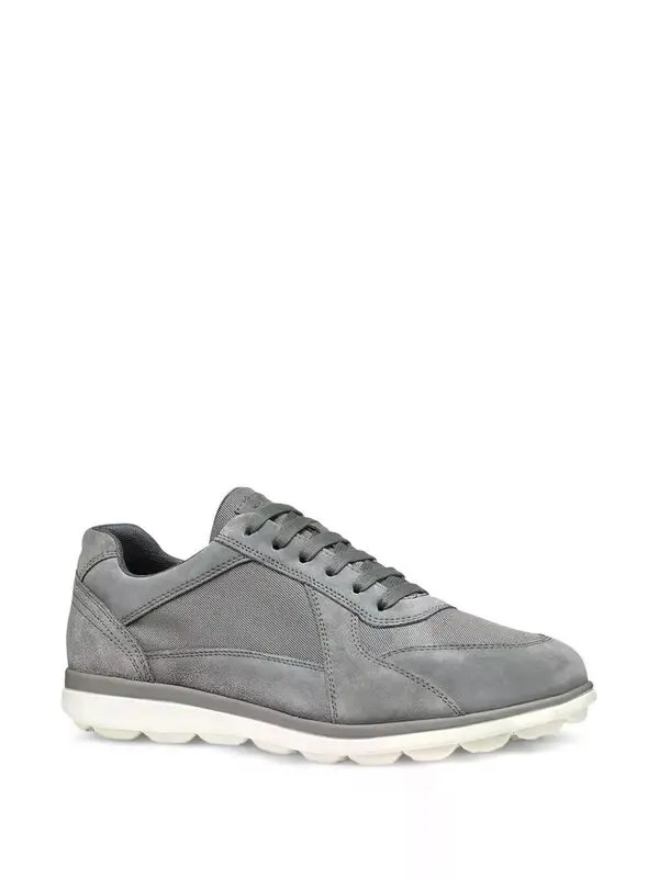 Geox Spherica Mesh Panel Sneakers - Grey