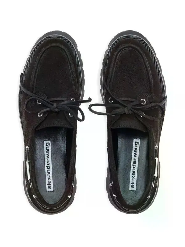 Alexander Wang Lace-up Derby Shoes - Brown