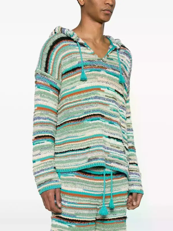 Alanui Madura I Chunky-knit Hoodie