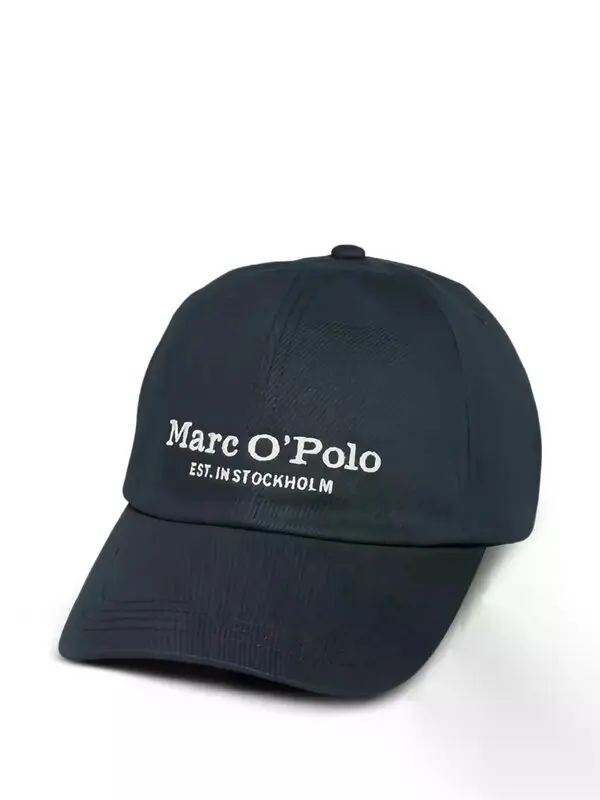 Marc O'polo Logo Embroidered Baseball Cap - Blue