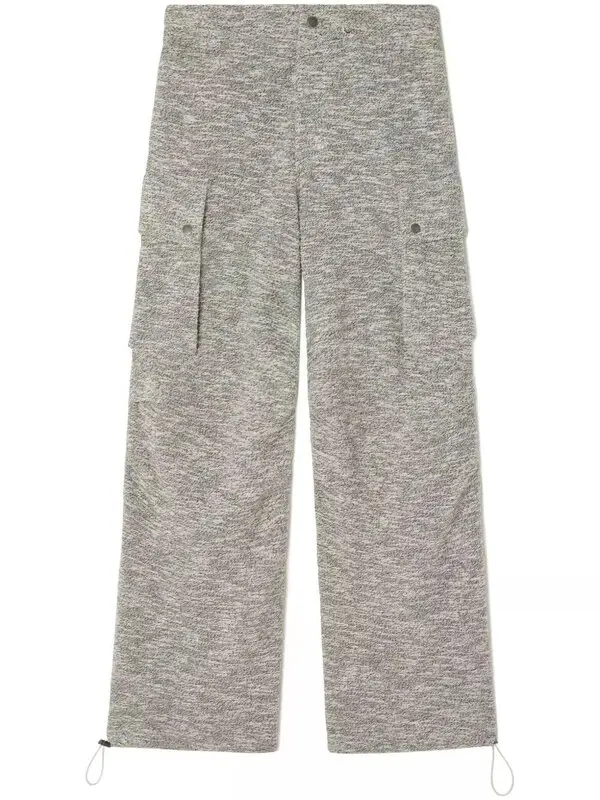 Alanui Mouline Cotton Cargo Trousers