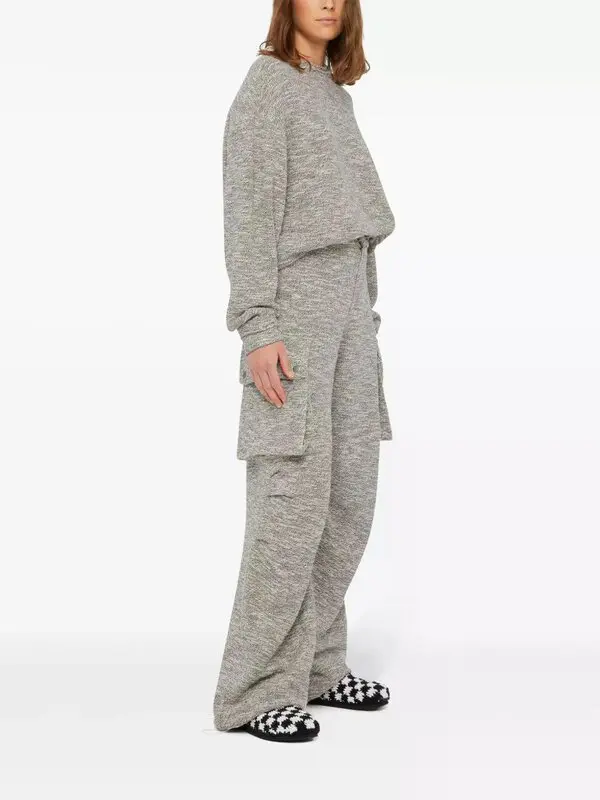 Alanui Mouline Cotton Cargo Trousers