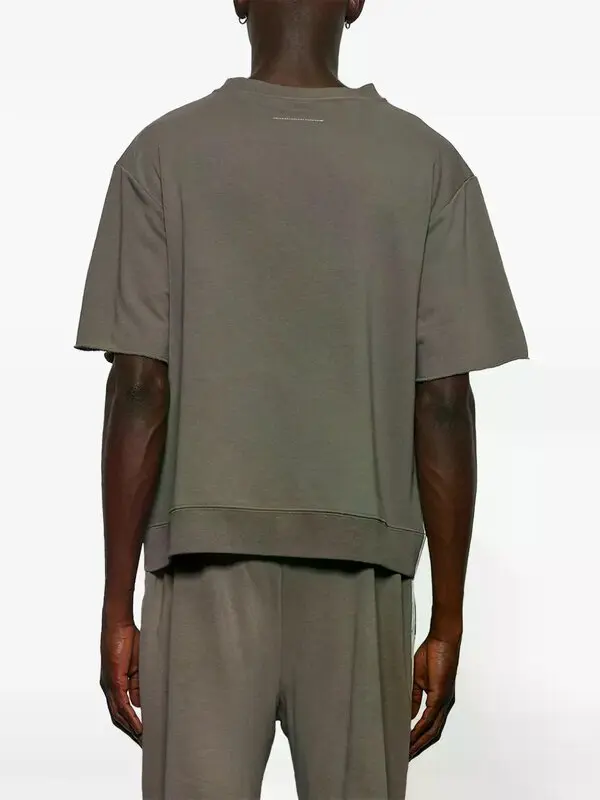 MAISON MARGIELA Logo-embroidered T-shirt