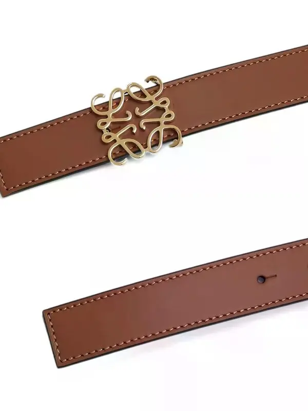 Loewe Anagram Buckle Belt - Brown