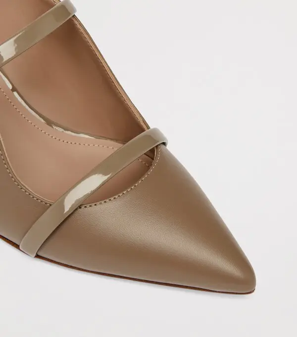 MALONE SOULIERS Leather Maureen Mules 45 - Neutral