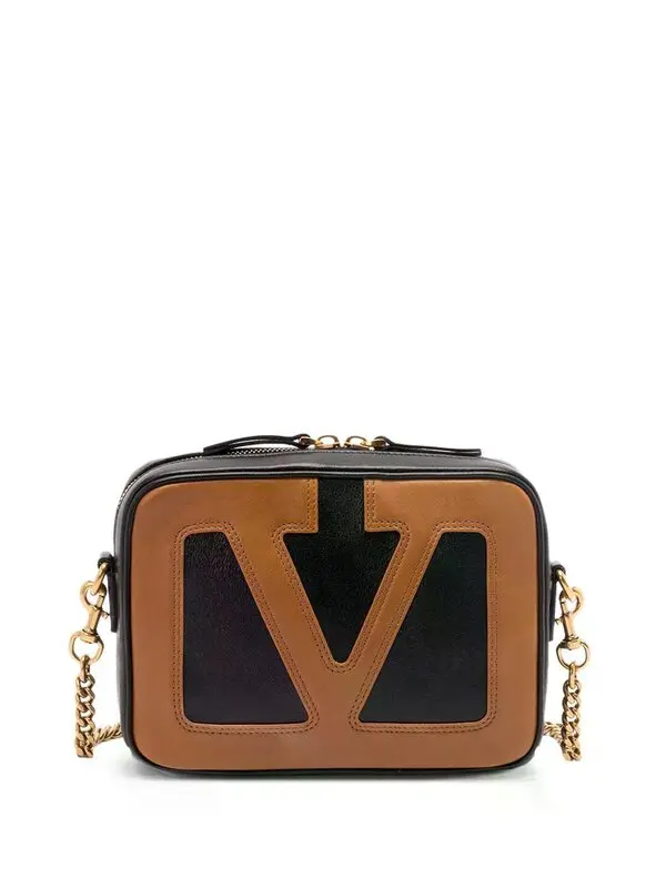 Valentino Garavani Vlogo Signature Shoulder Bag - Black