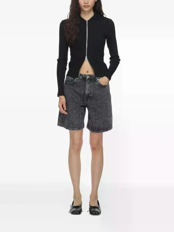 SAMSOE SAMSOE Sashelly Denim Shorts - Grey