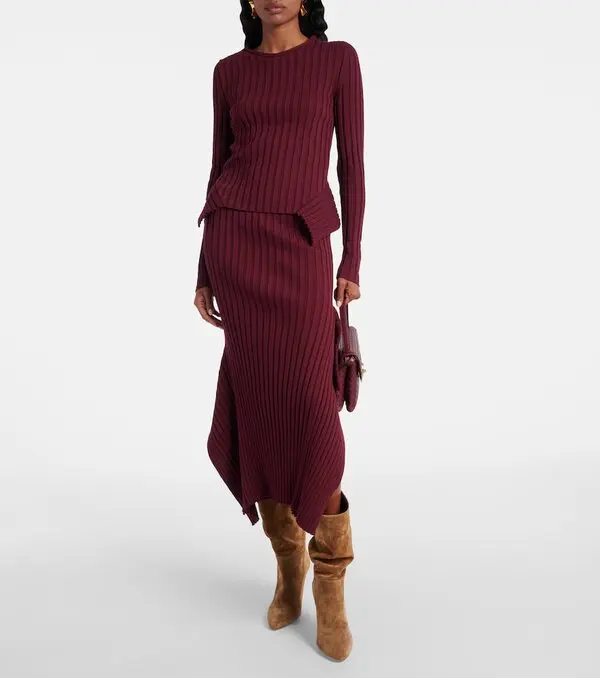 GIANVITO ROSSI Elise Suede Pointed Toe Boots