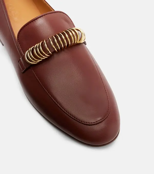 TOD'S Leather Loafers - Brown