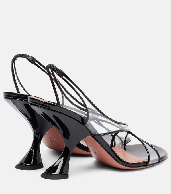 Amina Muaddi Lena 90 Sandals