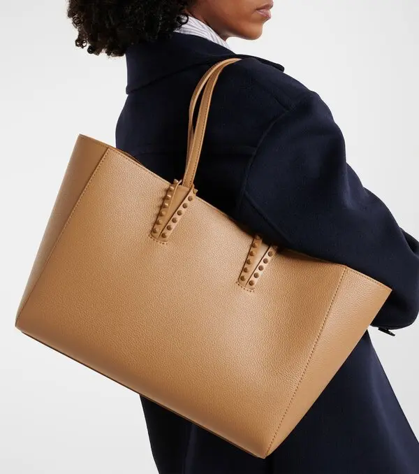 CHRISTIAN LOUBOUTIN Cabata Large Leather Tote Bag