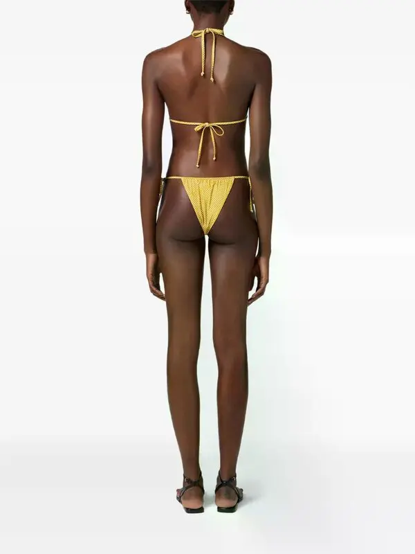 Elisabetta Franchi Polka-dot Triangle Bikini