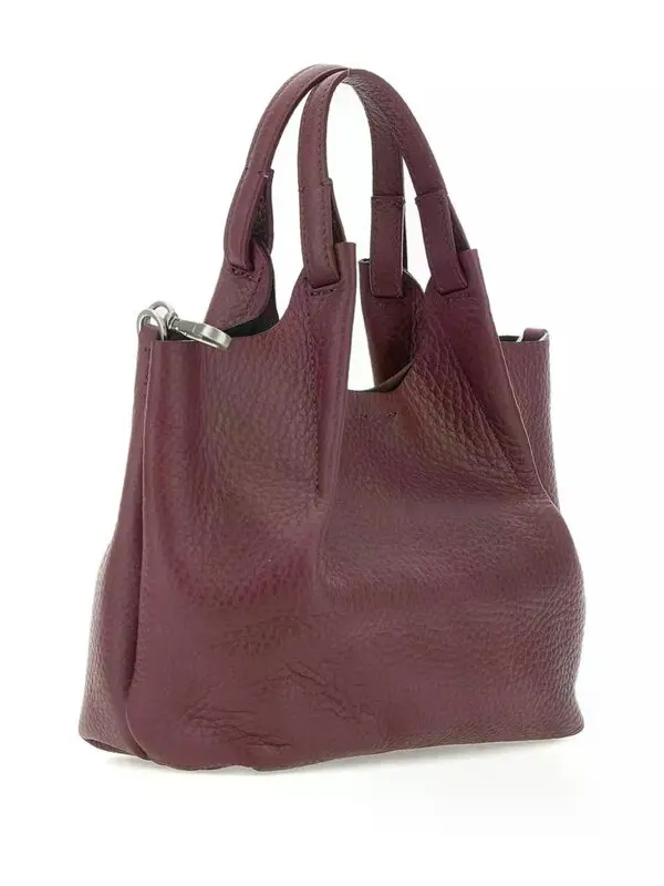 GIANNI CHIARINI Leather Tote Bag - Red