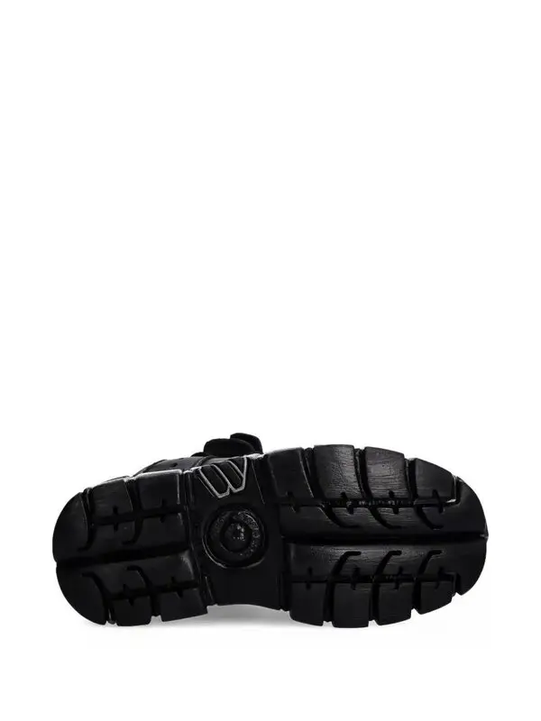 NEW ROCK Lace-up Chunky Platform Boots