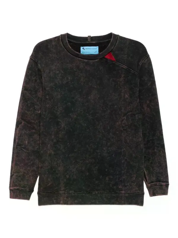 STAIN SHADE Tie-dye Sweatshirt - Grey