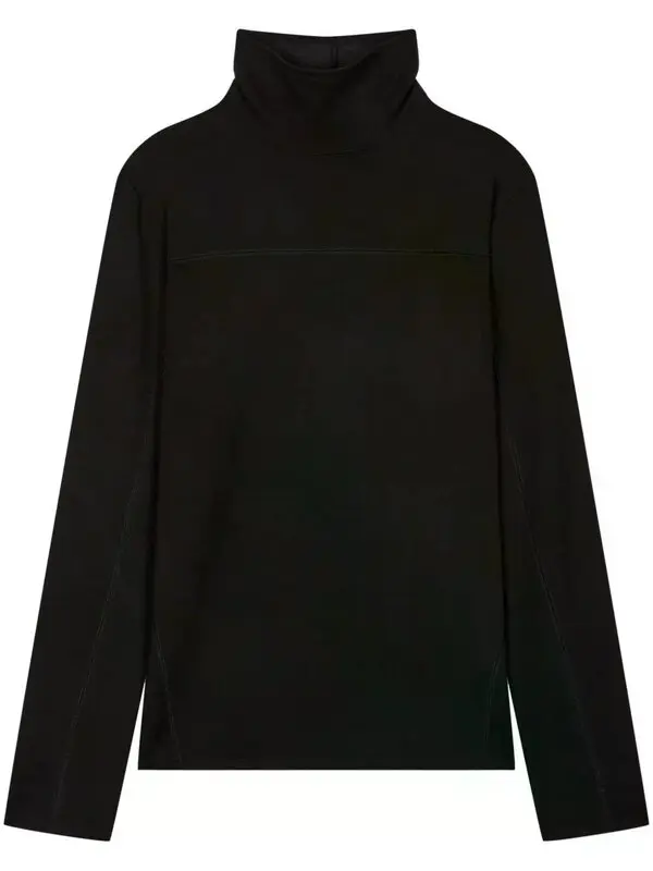 STUDIO TOMBOY Roll-neck Long-sleeve T-shirt - Black