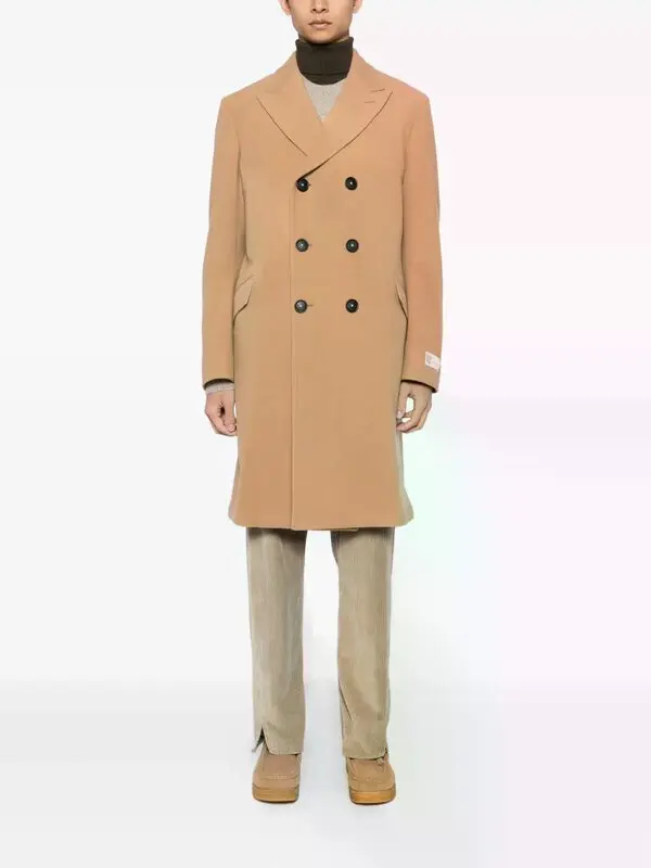 Massimo Alba Double-breasted Wool Coat