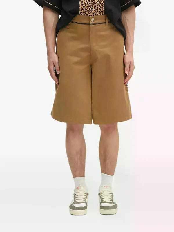 Martine Rose Beige Pocket-detail Shorts