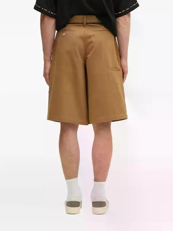 Martine Rose Beige Pocket-detail Shorts