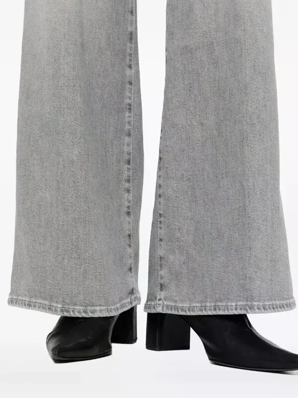 7 For All Mankind Lotta High-waisted Wide-leg Jeans