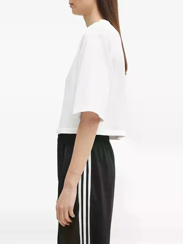 Fiorucci Graphic-print Cropped Top