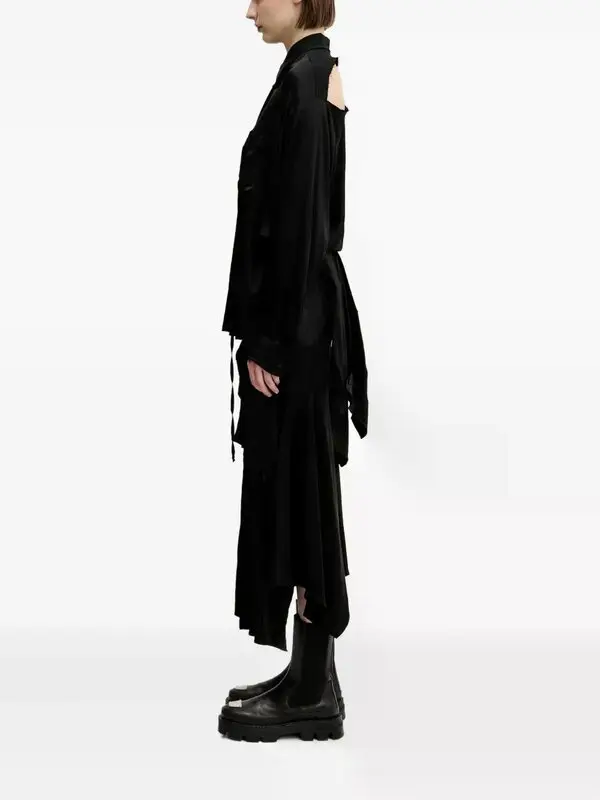 Ottolinger Ruffled Satin Dress