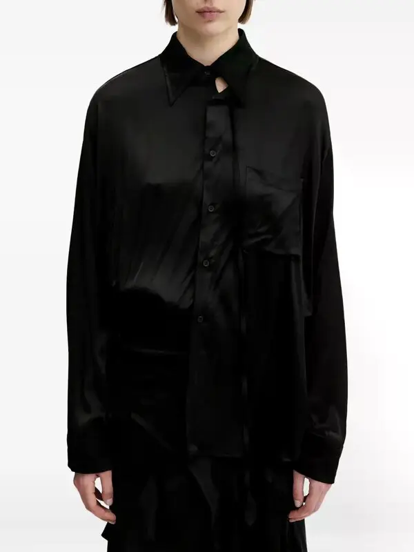 Ottolinger Ruffled Satin Dress