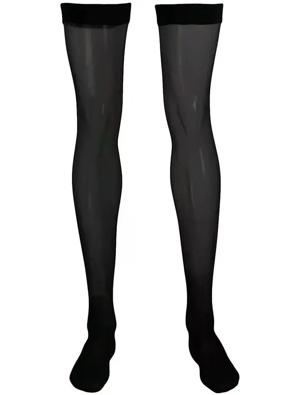 Wolford Individual 10 Stay-ups - Black