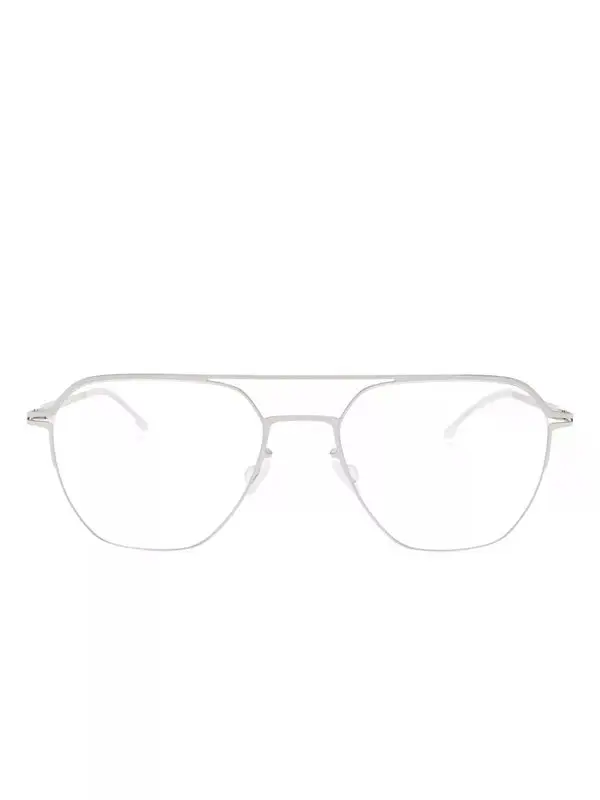 Mykita Double-bridge Aviator Eyeglasses - Silver