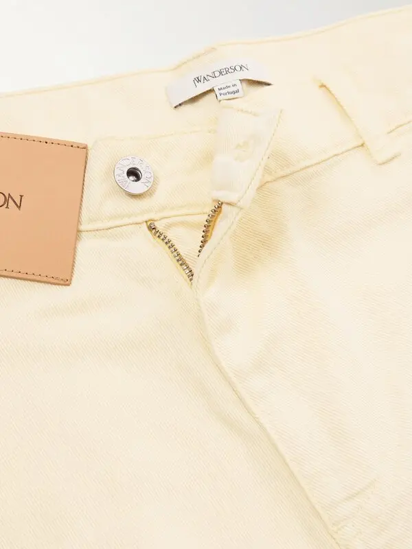 JW Anderson Twisted Low-rise Wide-leg Jeans
