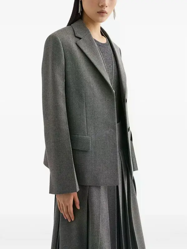 JIL SANDER Mélange-effect Blazer
